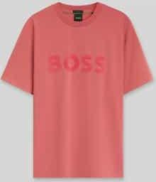 HUGO BOSS Regular Fit T-Shirt aus Baumwollmix
