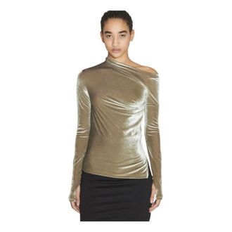 Helmut Lang Tops - - Blouses & Shirts - Damen - Gr&uuml;n - L