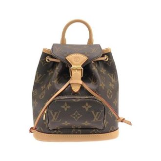 Louis Vuitton Pre-owned Sac &agrave; dos Montsouris Mini Monogram - Femme - Pre-owned - Brun - Taille: ONE Size