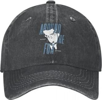 Generic Casquette de Baseball White Pony Style Vintage en Coton Vieilli avec Bande m&eacute;tallique pour Hommes et Femmes id&eacute;ale l&eacute;t&eacute; Les activit&eacute;s Plein air Cadeau