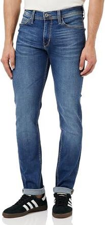 Mustang Jeans Style Vegas Slim Jeans, Bleu Moyen 673, 30W x 34L Homme