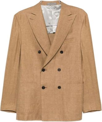 Corneliani Homme, Costumes, Brun, Taille: XL Blazer doppio petto