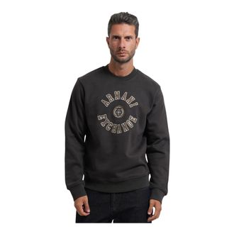 A|X Armani Exchange SweaT-shirt col rond - Homme - Sweatshirts et sweats &agrave; capuche - Gris - Taille: L