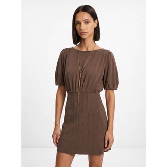 Elisabetta Franchi Femme, Robes, Brun, Taille: 36 FR Knitted Robes