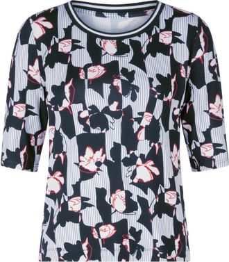 Basler Rundhals-Shirt 3/4-Arm BASLER blau