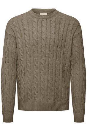 Solid Strickpullover SDMalcolm Sch&ouml;ner Strickpullover mit Zopfmuster