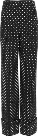 Valentino Garavani Pantalons D&eacute;contract&eacute;s - Blanc