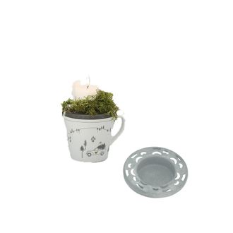 Krasilnikoff Lid Square Candle, for HC and HCP Zinc