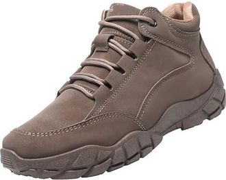 Generic Semelles de baskets pour homme, taille 13, mode &eacute;t&eacute; et automne, d&eacute;contract&eacute;, plat, l&eacute;ger, maille respirante, couleur unie, bottes d&eacute;contract&eacute;es, marro