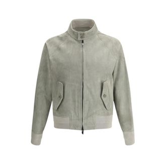 Salvatore Santoro Veste Bomber en Daim - Homme - Vestes - Gris - Taille: M
