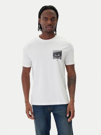 HUGO BOSS T-Shirt Deyss 50553755 Beige Regular Fit