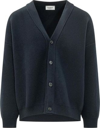 Laneus Homme, Pulls, Bleu, Taille: S Cardigans