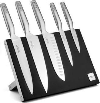 Sabatier Trompette Sabatier Trompette 870100MBA114K Asean Bloc magn&eacute;tique 5 couteaux de cuisine