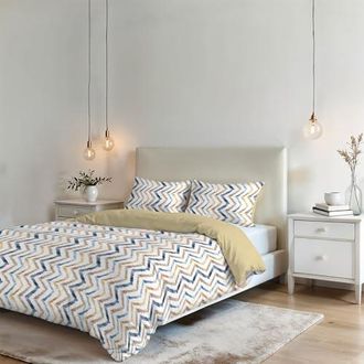 Italian Bed Linen Fantasy Bettbezug, Hippy, Doppelte