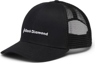 Black Diamond Chapeau de camionneur BD, Noir-noir avec logo Bd, taille unique