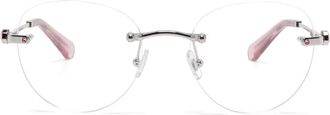Swarovski Rahmenlose Brille - Rosa