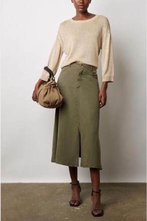 Gerard Darel Pull col rond en lurex - LEONIE - Or