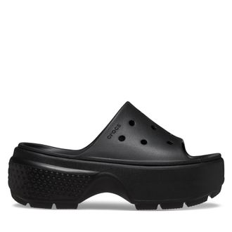 Crocs Pantoletten Crocs Stomp Slide 209346 Schwarz