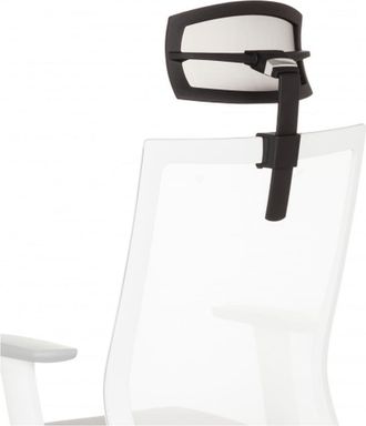 hjh OFFICE 657621 Kopfstütze Netz KS Aspen Schwarz Zubehör passend zum Aspen Drehstuhl