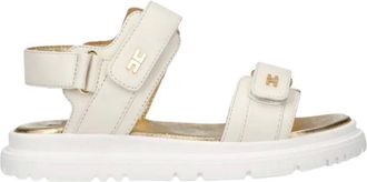 Elisabetta Franchi Femme, Chaussures, Beige, Taille: 33 EU Sandales Elisabetta Franchi