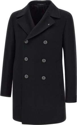 Tagliatore Homme, Manteaux, Noir, Taille: XL C-Stephan Coat