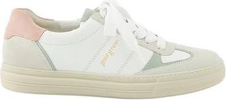 Paul Green Baskets pour femme - 5466-049 - En daim blanc, Blanc., 38.5 EU