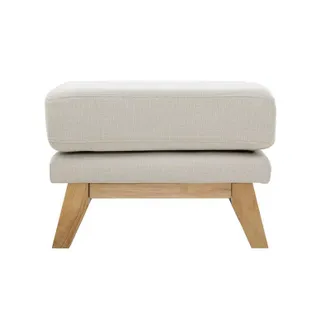 Miliboo Fu&szlig;st&uuml;tze skandinavisch abziehbar in Beige OSLO