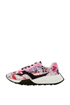 Desigual Damen Jogger DIGITAL, Material Finishes, 37 EU