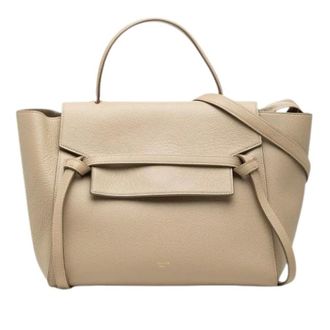 Celine Sac banane mini Pre-owned - Femme - Pre-owned - Beige - Taille: ONE Size