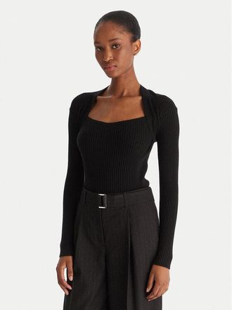 Access Fashion Pullover 54-8048 Schwarz Slim Fit