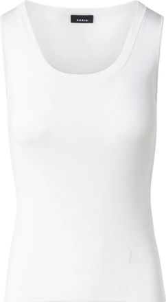 Akris Klassisches Trägershirt - Weiß