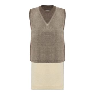 Maison Margiela Damen, Strickwaren, Grau, SGr&ouml;&szlig;e
