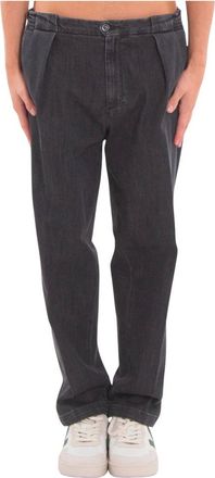 BRIGLIA 1949 Homme, Pantalons, Noir, Taille: XL Portobello Denim Pants