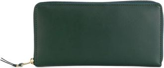 Comme Des Gar&ccedil;ons Femme, Accessoires, Vert, Taille: ONE Size Portefeuille Classique en Cuir Ligne 205X100 Mm