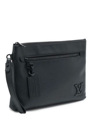 Louis Vuitton Takeoff Clutch mit Rei&szlig;verschluss - Schwarz