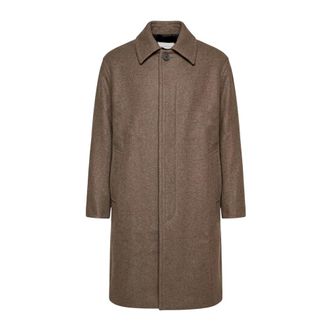 STUDIO NICHOLSON Ady Wollmantel - - Coats - Herren - Braun - M