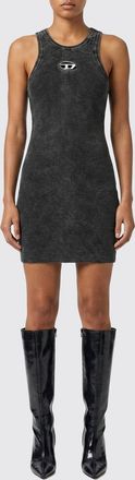 Diesel Kleid DIESEL Damen Farbe Schwarz