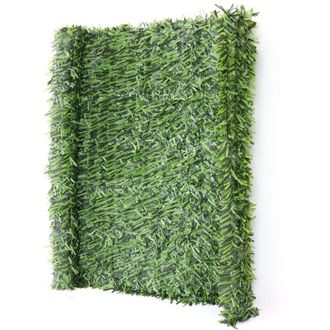 Hhg neuwertig] Balkonsichtschutz, Sichtschutz Windschutz Verkleidung f&uuml;r Balkon Terrasse Zaun 300x150cm Tanne hell