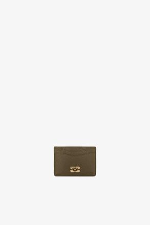 Ganni Porte-cartes vert Bou - Pour Femme
