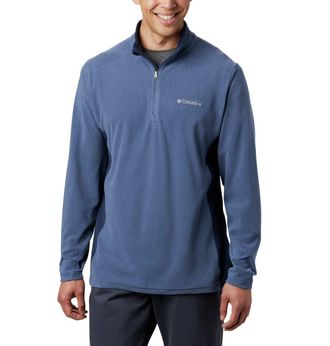 Columbia Fleece-Pullover Herren, Mit Rei&szlig;verschluss &uuml;ber die halbe L&auml;nge, Klamath Range II
