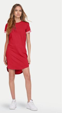Jacqueline de Yong Kleid für den Alltag Ivy 15174793 Rot Regular Fit