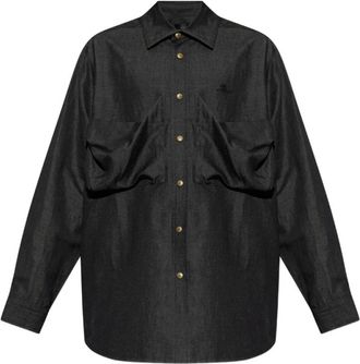 Vivienne Westwood Homme, Chemises, Noir, Taille: S Achilles Overshirt