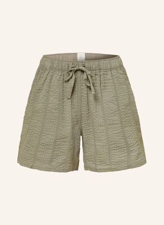 Schiesser Schlafshorts Mix+Relax gruen