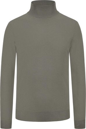 FILIPPO DE LAURENTIIS Leichter Pullover aus Super 120 Merinowolle mit Turtleneck in