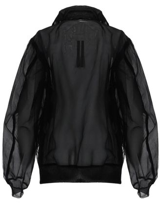 Rick Owens Dracucollar Flight Bomber Jacket - Black