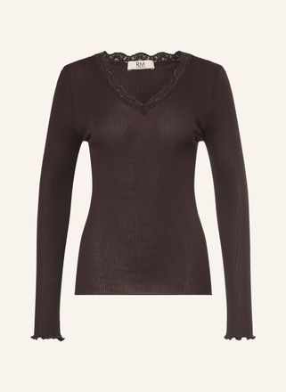 Rosemunde Longsleeve Balta Mit Spitze braun