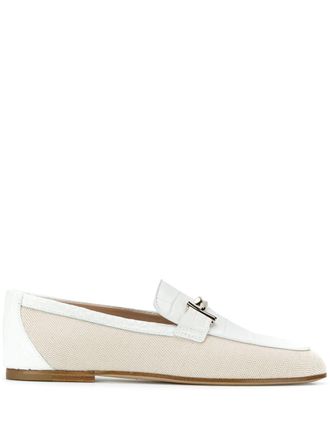 Tod's Double T Loafer - Wei&szlig;