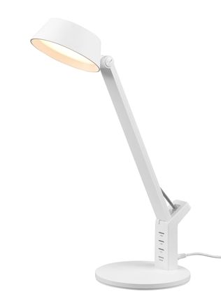 Trio Leuchten LED Tischleuchte Ava 523090131, Kunststoff Weiß matt, inklusiv 5 Watt LED