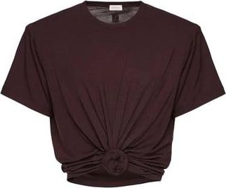 Magda Butrym T-shirt uni nou&eacute; &agrave; lavant