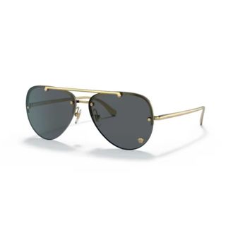 Versace unisex, Accessoires, Jaune, Taille: 60 MM Ve2231 Pilot Lunettes de soleil